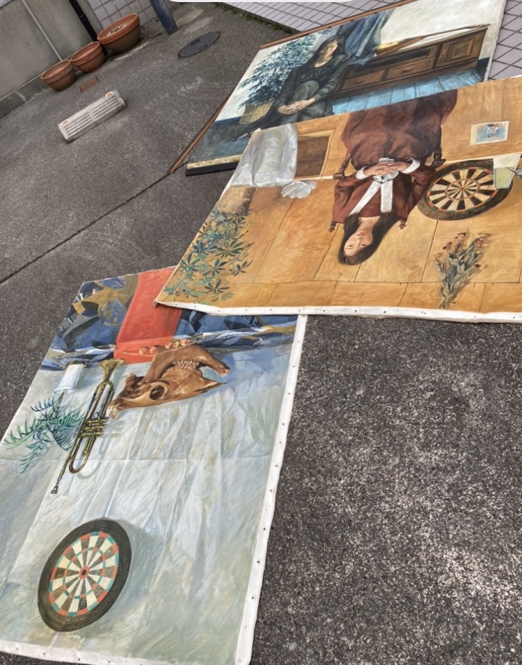 Organizing Large-scale Works – Kouji Nishifusa FineArt Blog